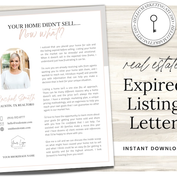 Expired Listing Letter - Etsy