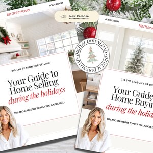 Holidays Real Estate Seller Guide & Home Buyer Guide Bundle | Real ...
