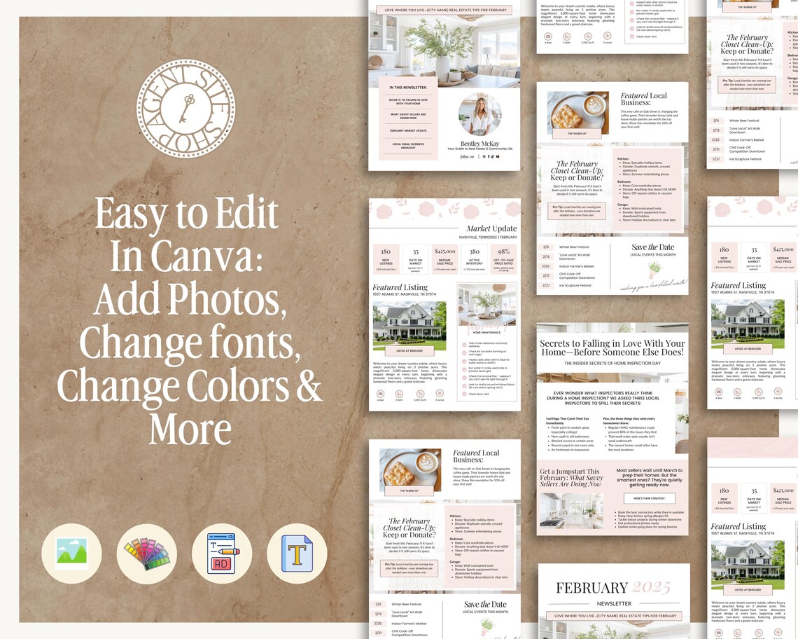 February Real Estate Newsletter | Real Estate Marketing | Real Estate ...