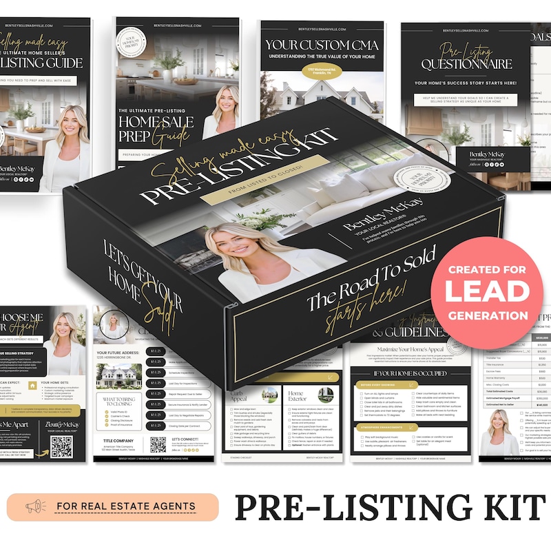 Realtor Box Listing - Etsy UK