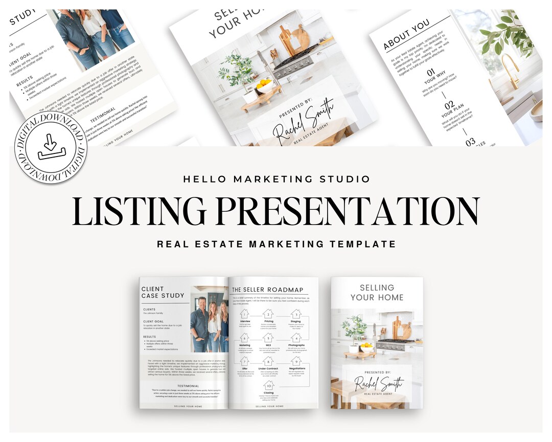 Real Estate Listing Presentation | Real Estate Marketing | Home Seller ...