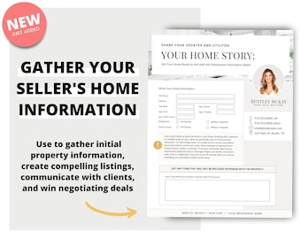 Buyer Intake Form Real Estate Agent - Etsy