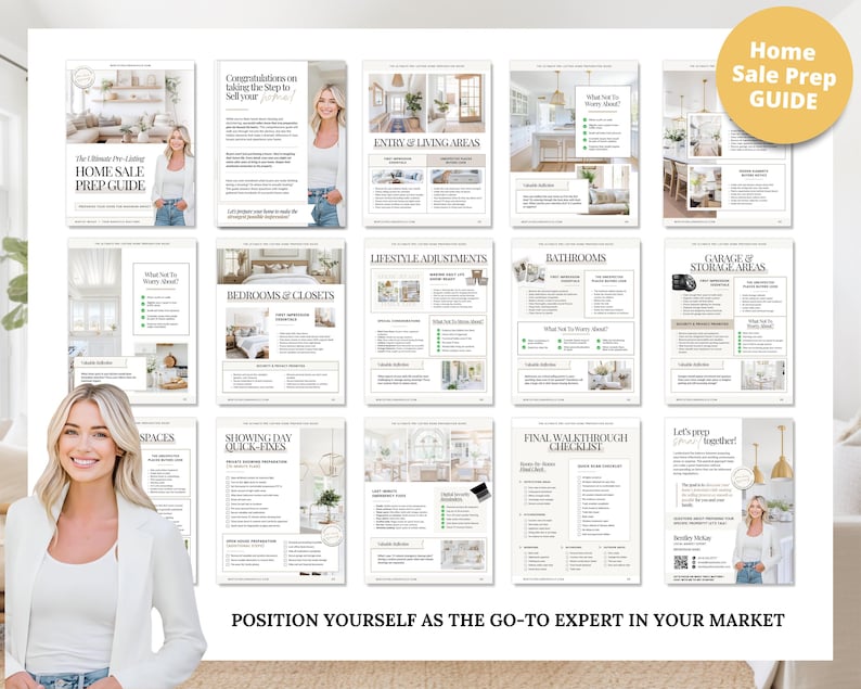 Pre-listing Kit for Real Estate Agent, Pre-listing Box Cover, Pre ...