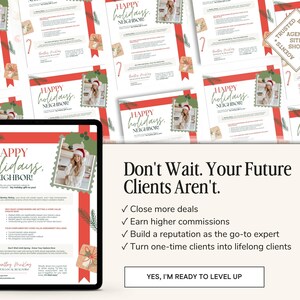 Christmas Real Estate Flyer | Holiday Real Estate Marketing | Canva ...