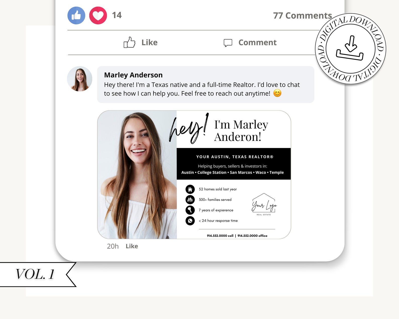 Real Estate Facebook Self Promotion Referral Post | Black Real Estate ...