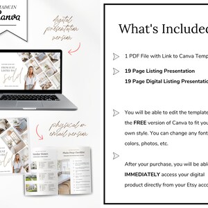 Real Estate Listing Presentation | Digital Listing Presentation | Printable Home Seller Guide ...