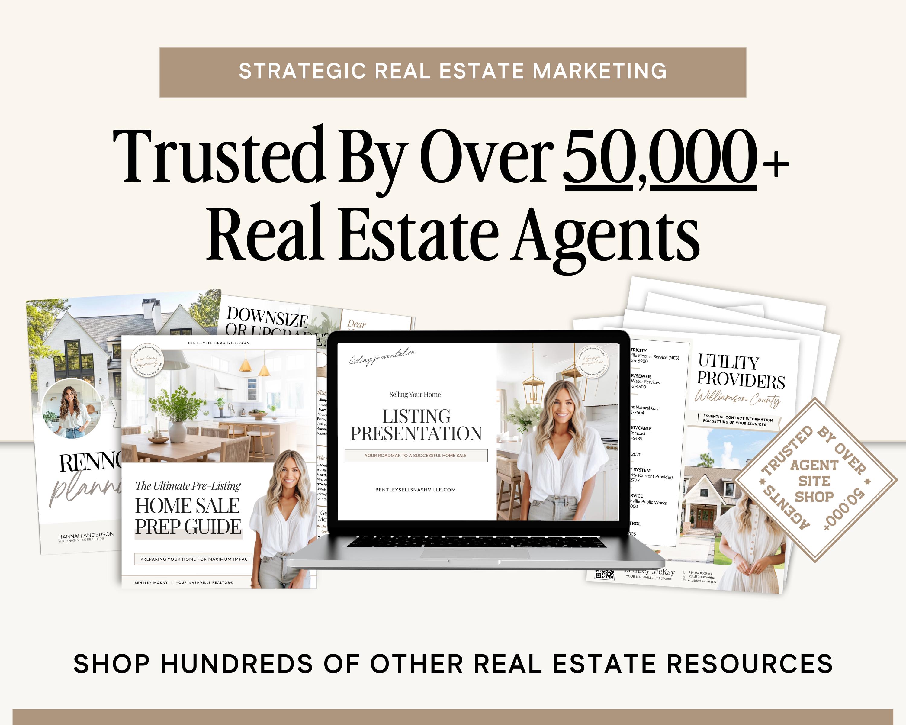 Real Estate CMA Business Card | Door Knocking Pop-by | Canva Template ...