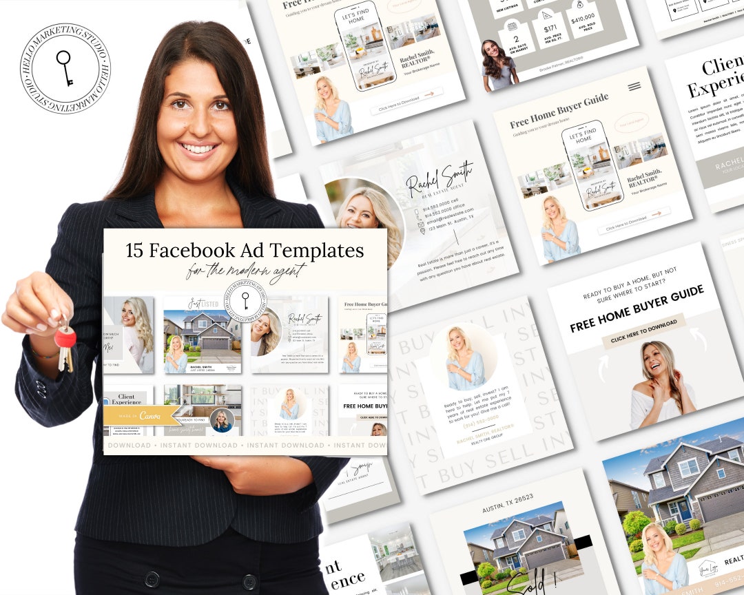 Real Estate Facebook Ad | Real Estate Ads | Facebook Ad Template ...