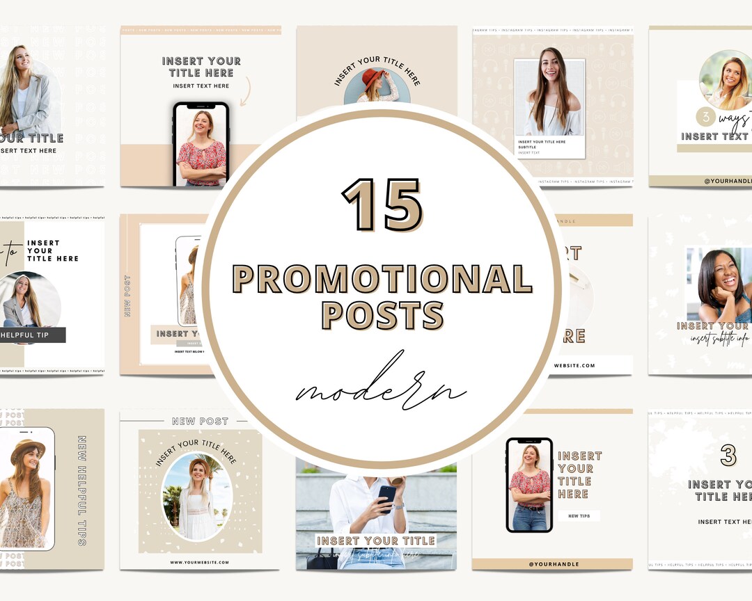 15 Promotional Instagram Social Media Posts | Engagement Booster ...