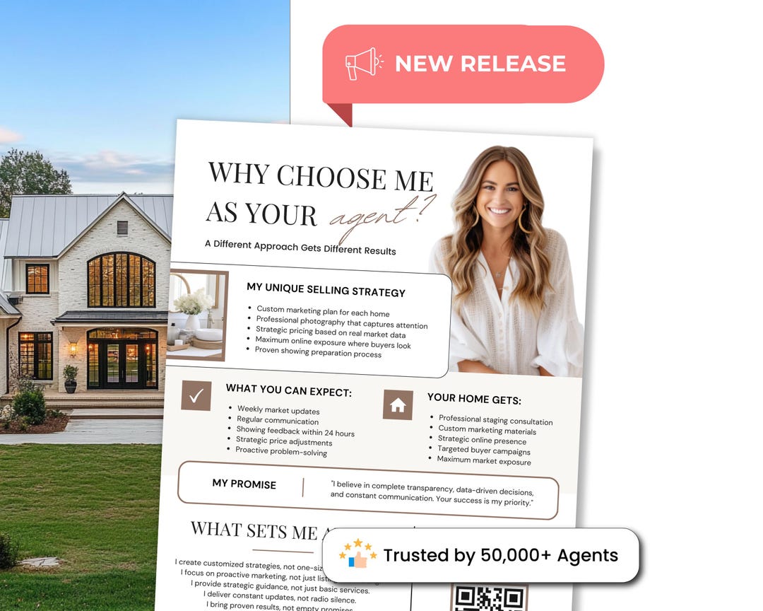 Real Estate Introduction Flyer | What Makes Me Different Flyer ...