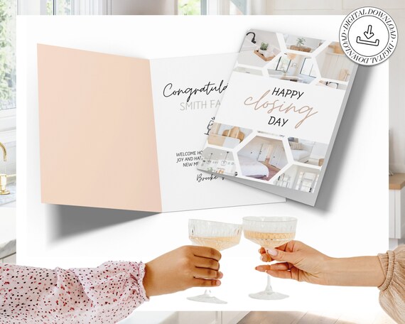 Happy Closing Day Real Estate Greeting Card Real Estate - Etsy