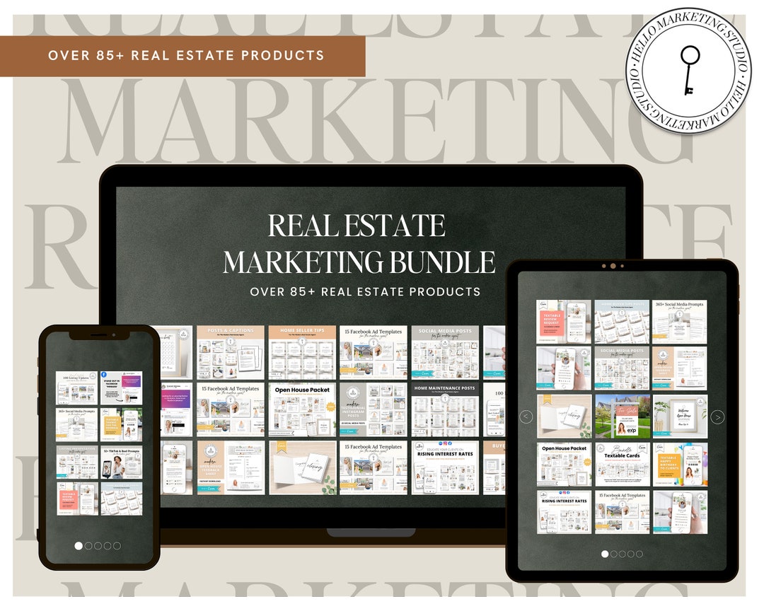 Real Estate Marketing Bundle | Real Estate Bundle | Seller Guide ...
