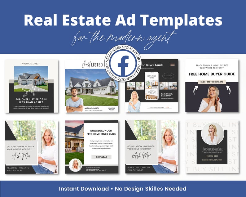 Real Estate Facebook Ad | Real Estate Ads | Facebook Ad Template ...
