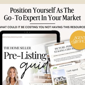 Pre-listing Bundle | Listing Presentation | Canva Template | Pre ...