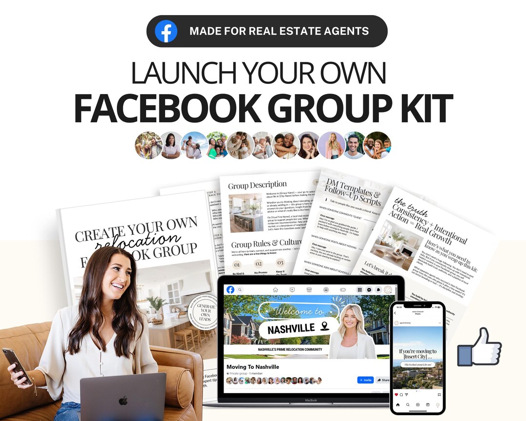 Create Your Own Relocation Facebook Group | Real Estate Agent Marketing ...