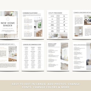 Vol 1 | Client Closing Guide Exit Packet | New Home Binder | Buyer ...