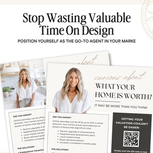 Home Value Marketing Flyer | Real Estate Canva Template | CMA Property ...