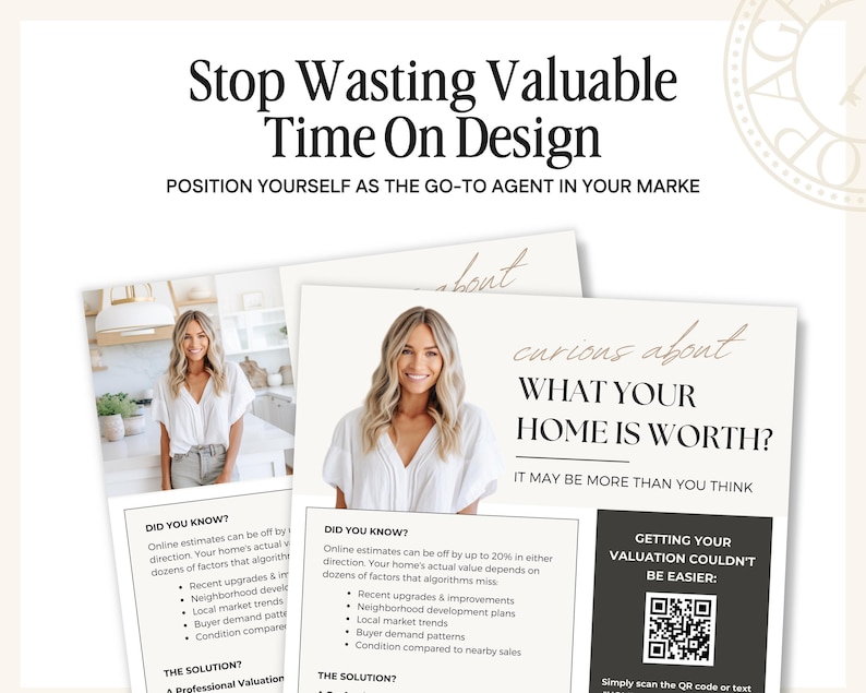 Home Value Marketing Flyer | Real Estate Canva Template | CMA Property ...