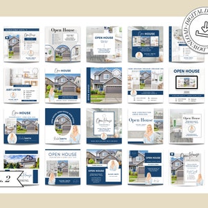 20 Open House Social Media Posts | Real Estate Listing Updates | Open ...