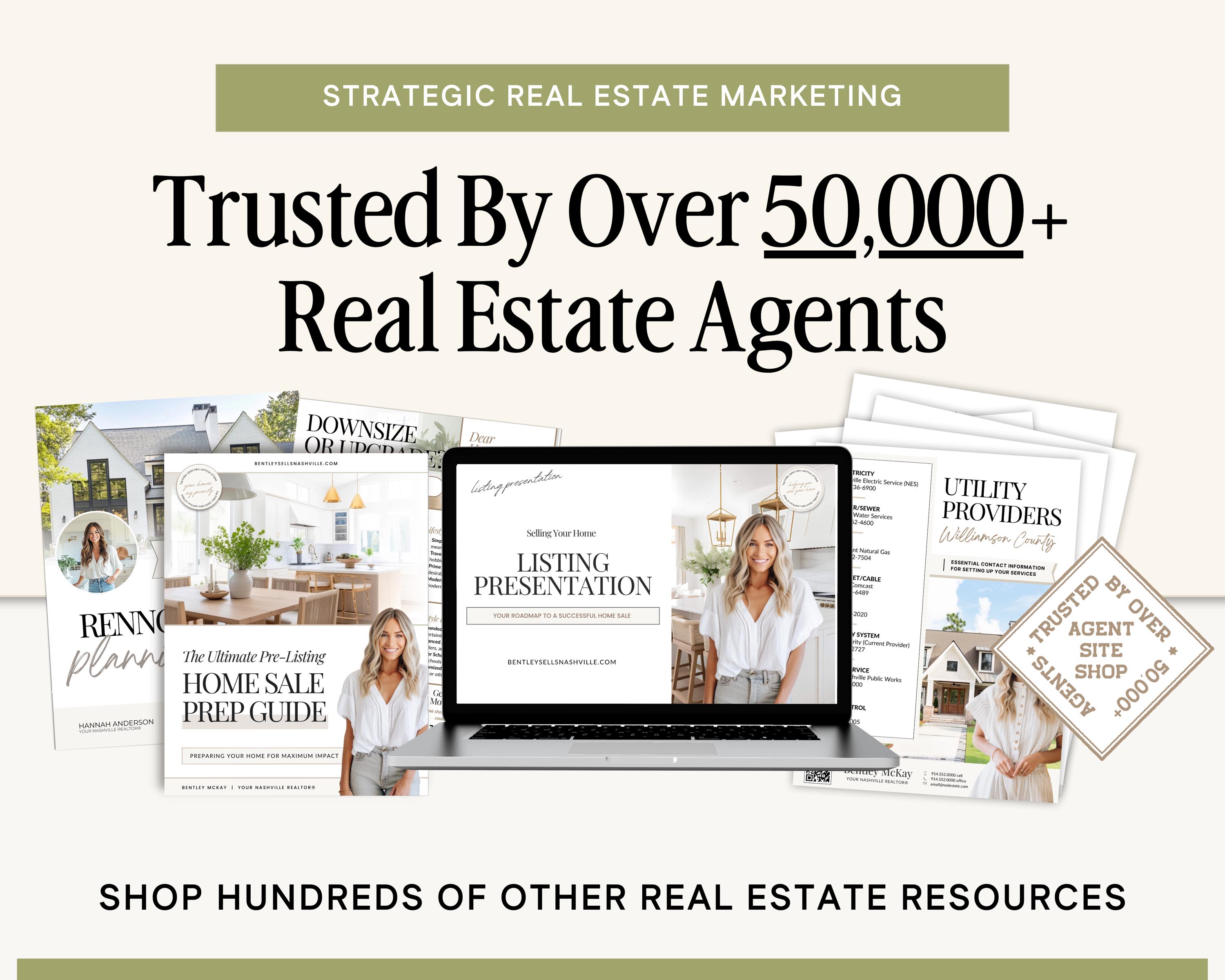 Pre-listing Appointment Checklist | Listing Presentation Prep | Canva ...