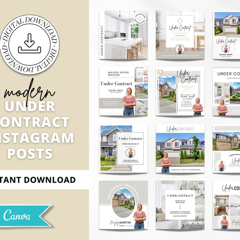 Under Contract Template - Etsy