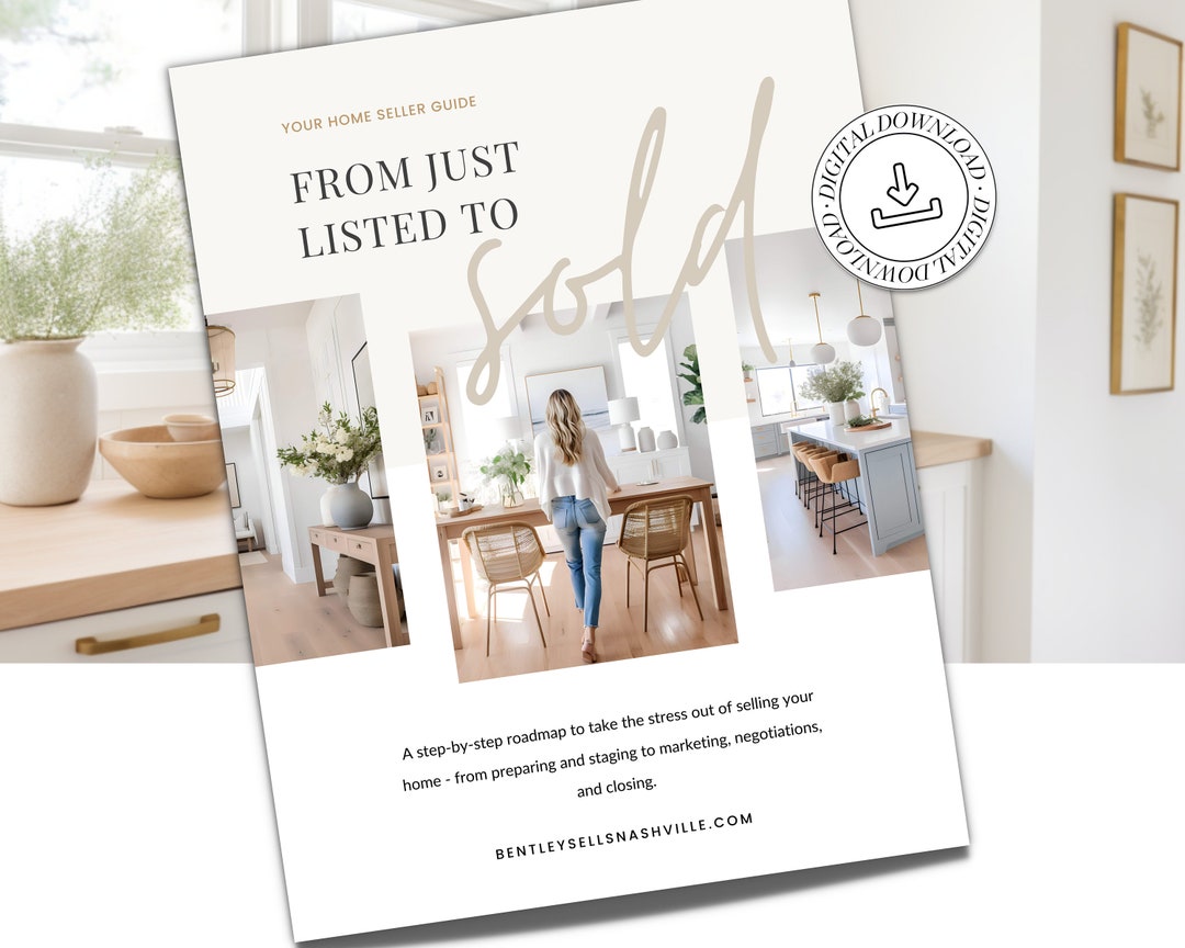 Seller Guide Freebie | Real Estate Presentation | Agent Marketing ...