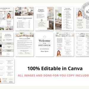 Open House Packet | Listing Flyer | Open House Sign in Sheet | Real ...