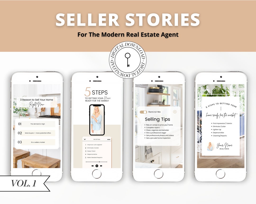 10 Seller Social Media Stories | Real Estate Marketing | Social Media ...