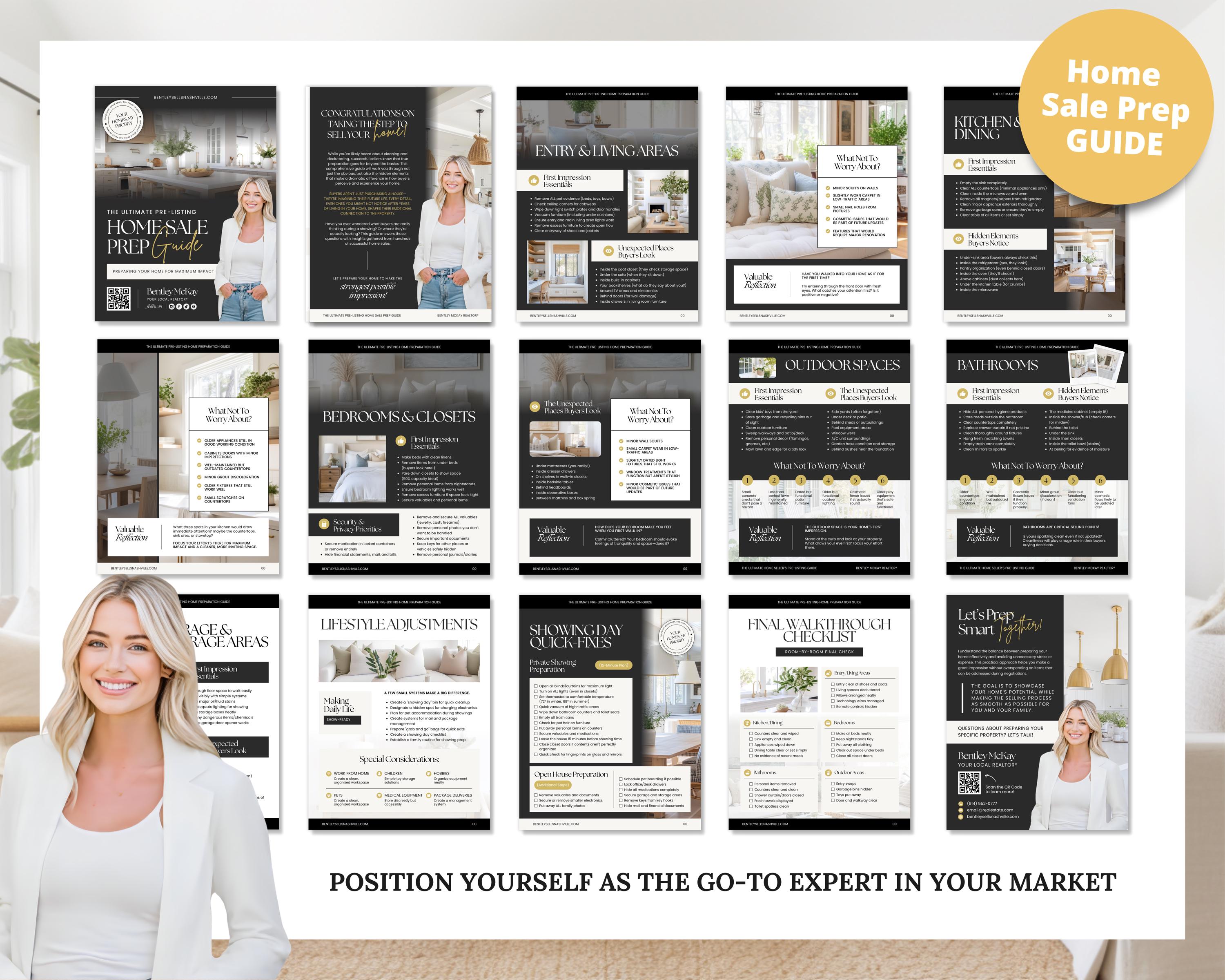Pre-listing Kit Box for Real Estate Agents, Pre-listing Box Cover ...