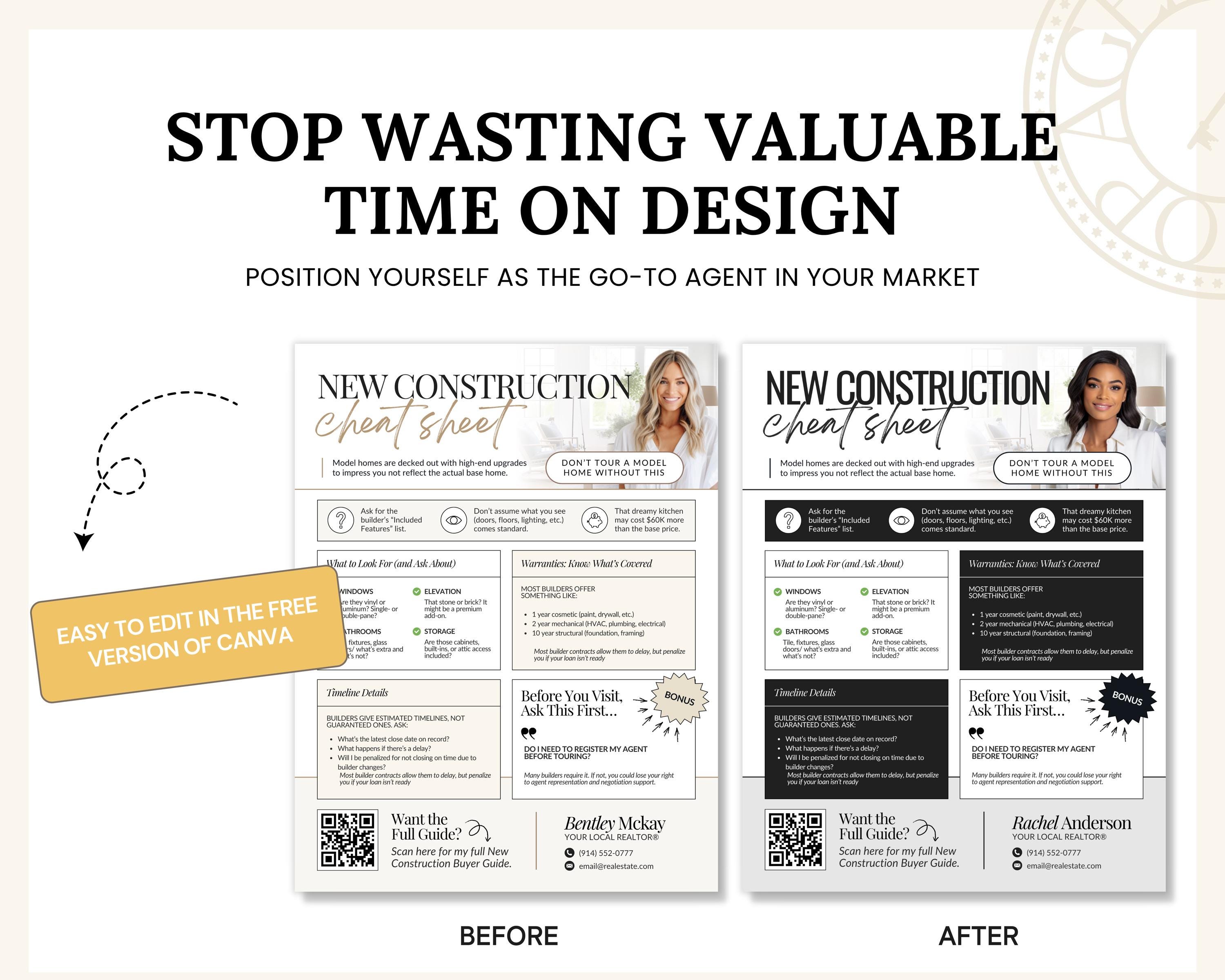 New Home Construction Flyer | New Home Builder Guide | New Construction ...