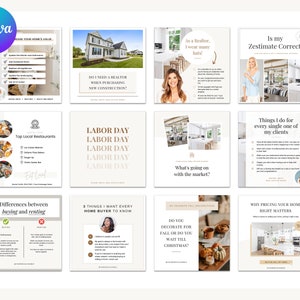 September Social Media Posts | No Captions | Fall Real Estate Agent ...