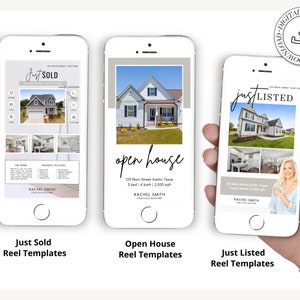 24 Tiktok & Reel Listing Update Templates | Social Media Ideas for ...