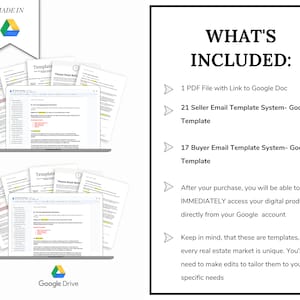 21 Seller & 17 Buyer Email Templates | Real Estate Agents | Buyer Agent ...