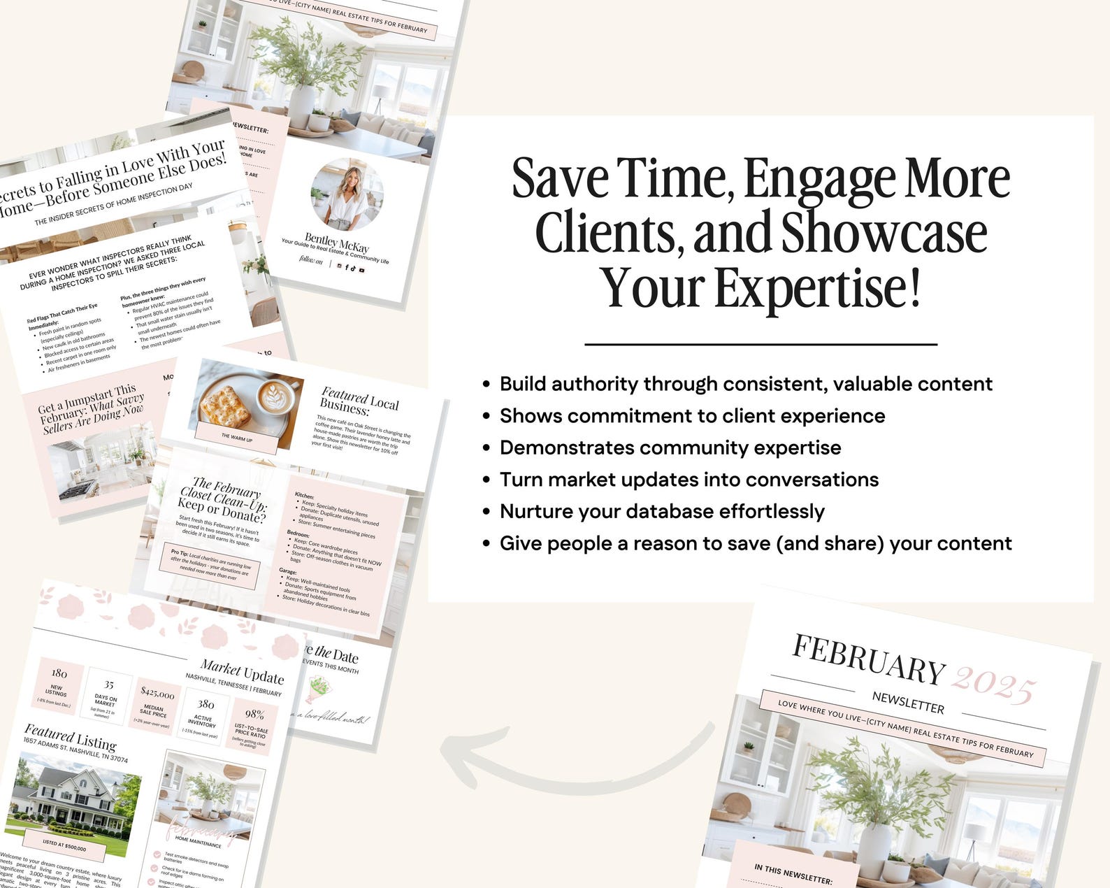 February Real Estate Newsletter | Real Estate Marketing | Real Estate ...