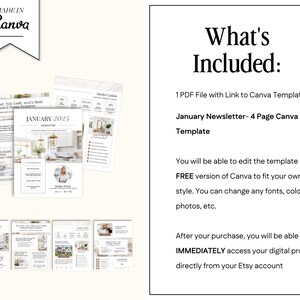 Real Estate January Newsletter | Real Estate Marketing | Real Estate ...