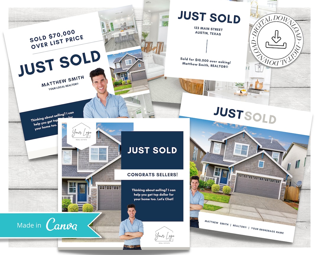 20 Just Sold Social Media Posts | Listing Updates | Real Estate ...