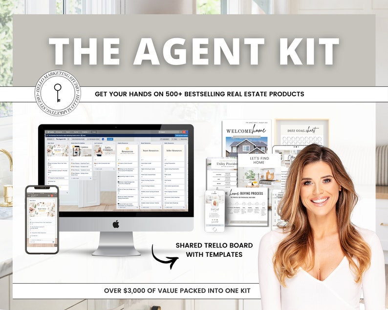 The Agent Kit Real Estate Marketing Seller Guide Buyer - Etsy