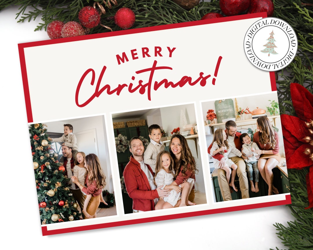 Christmas Real Estate Postcard | Real Estate Marketing | Winter ...