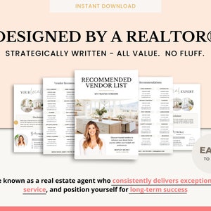 Real Estate Vendor List | Recommended Vendors | Real Estate Marketing ...