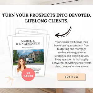 Real Estate Relocation Guide | Relocation Tool | City Welcome Template ...