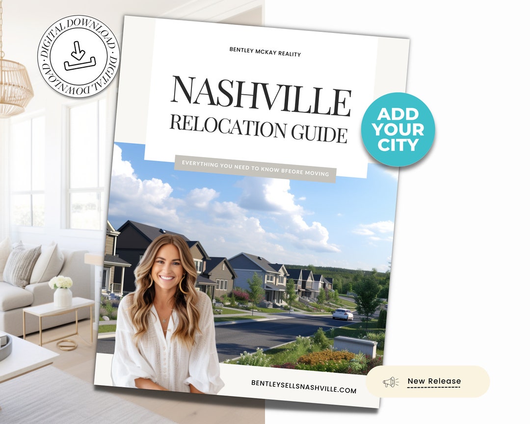 Real Estate Relocation Packet | City Welcome Guide | Lead Magnet ...