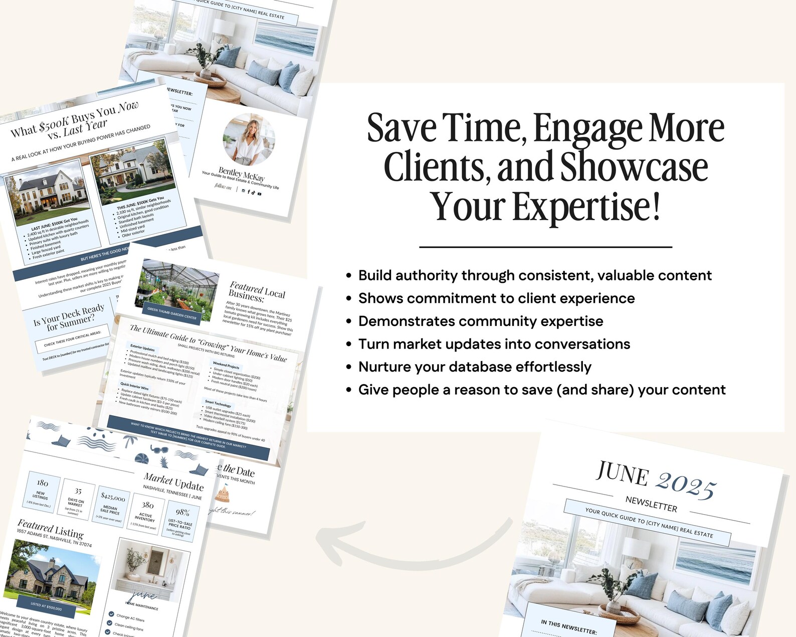 June Real Estate Newsletter | Real Estate Marketing | Monthly Real ...