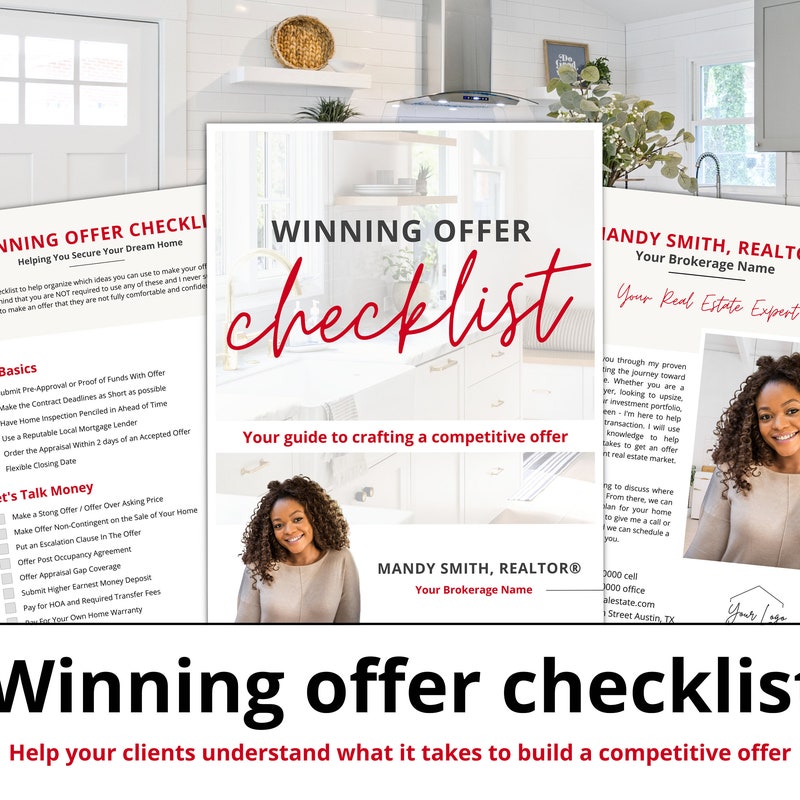 Multiple Offer Sheet - Etsy