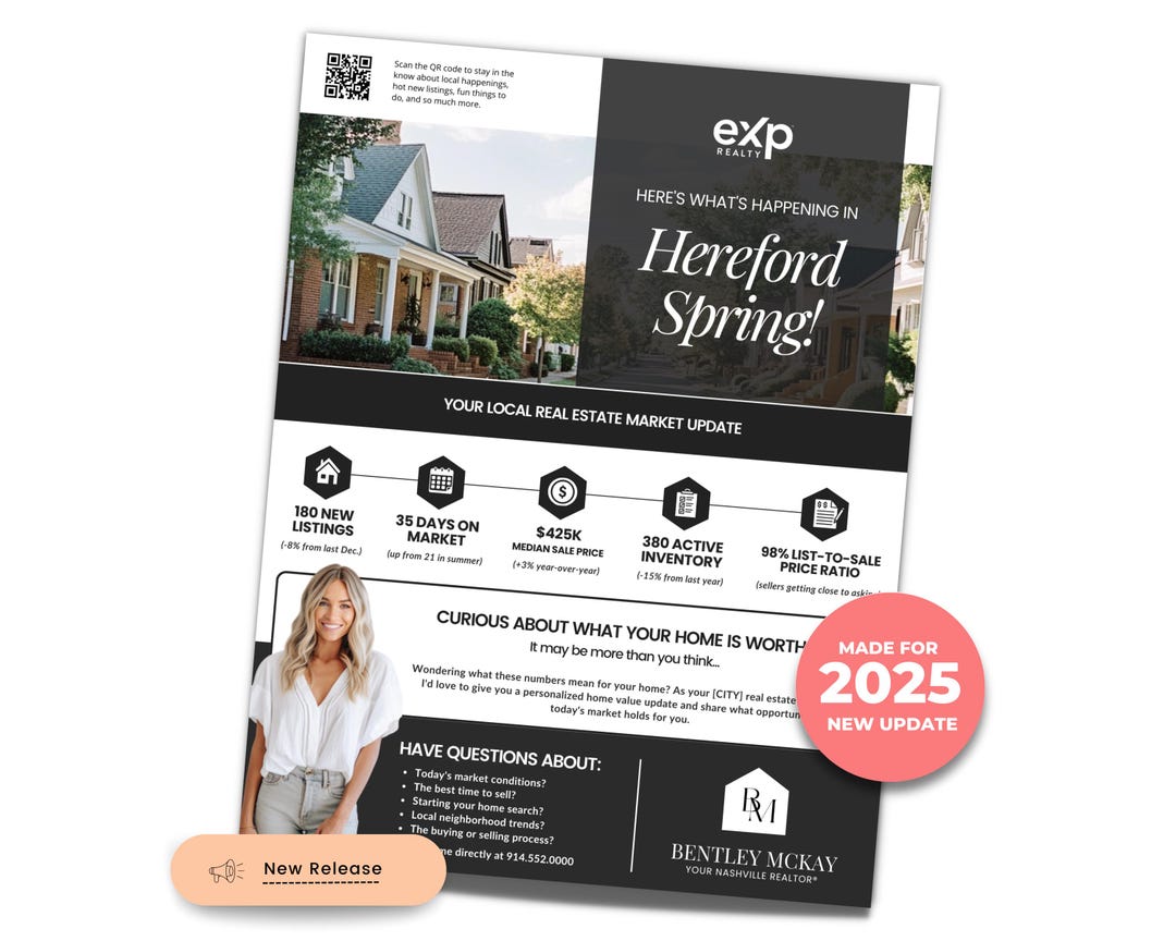 Market Update Flyer | Real Estate Flyer | Real Estate Market Update ...