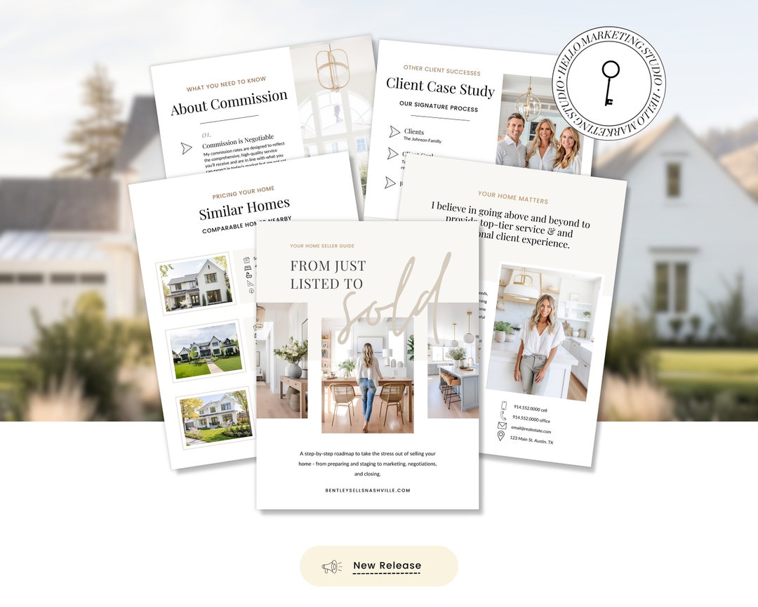 Seller Guide Freebie | Real Estate Presentation | Agent Marketing ...