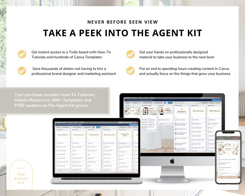 The Agent Kit Real Estate Marketing Seller Guide Buyer - Etsy