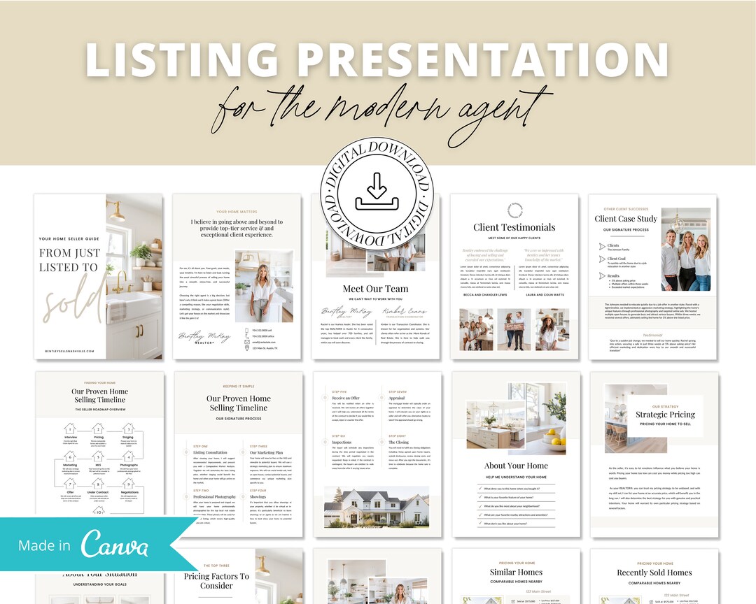 Real Estate Listing Presentation | Real Estate Marketing | Home Seller ...