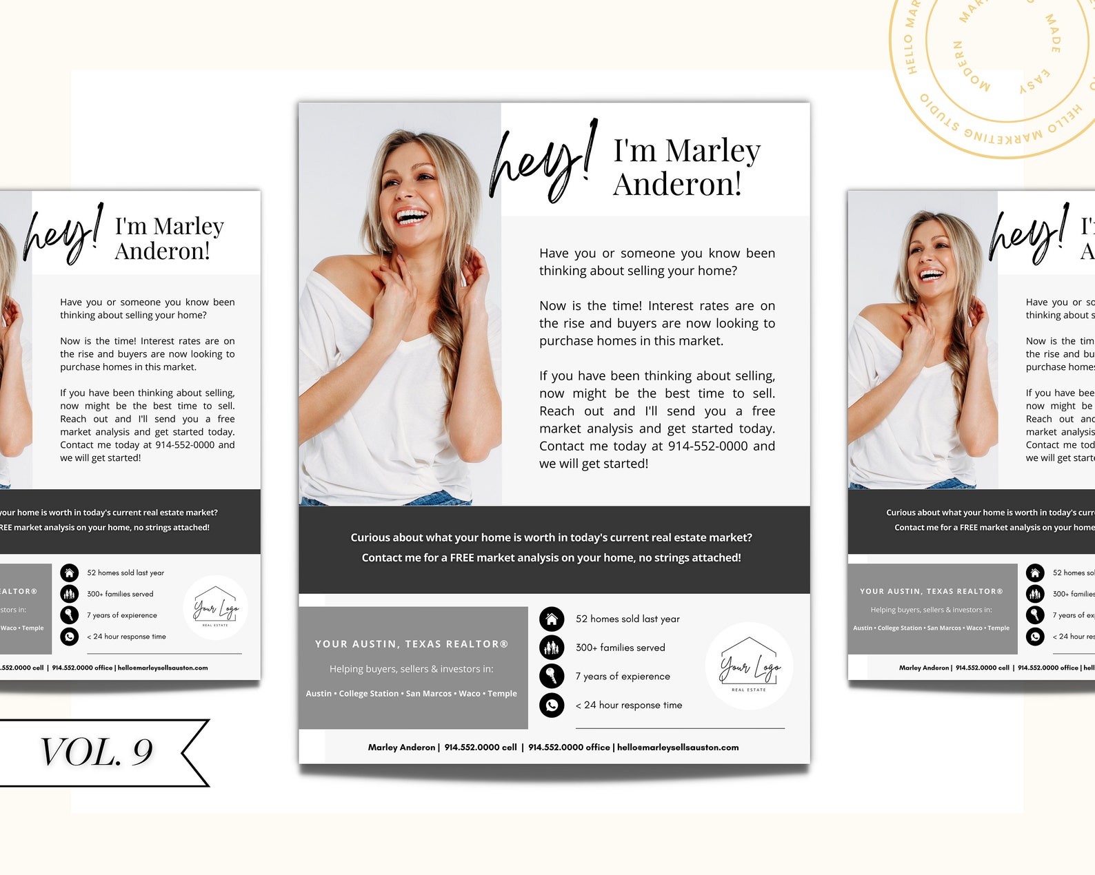 Real Estate Prospecting Flyer Interest Rates Increase Real - Etsy