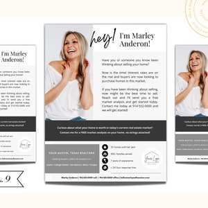 Real Estate Prospecting Flyer | Interest Rates Increase | Real Estate ...