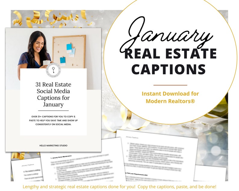 31 January Real Estate Captions | Real Estate Instagram Captions | Real ...